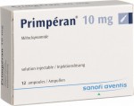 Primperan for symptomatic treatment of nausea and vomiting in adults ...