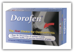 Dorofen for osteoarthritis of knees, hips, shoulders and vertebral ...