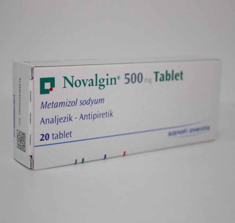 Novalgin for severe life threatening fever and cancer pain