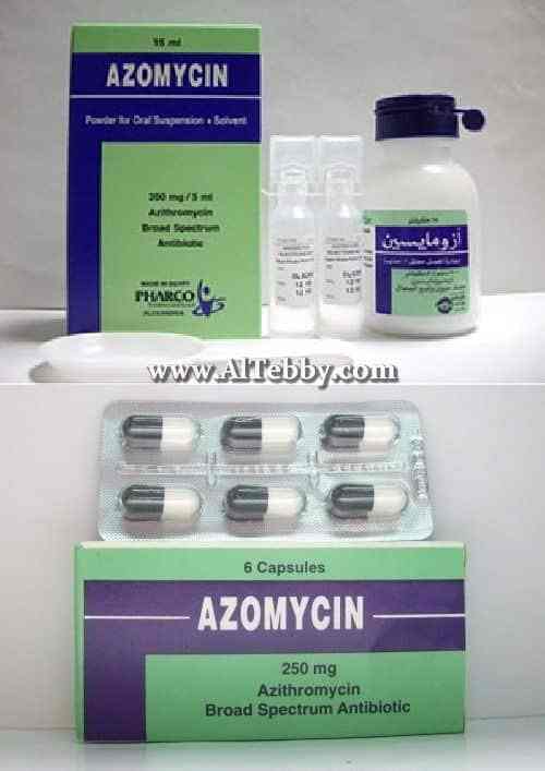 Azomycin broad spectrum antibiotic for upper respiratory tract ...