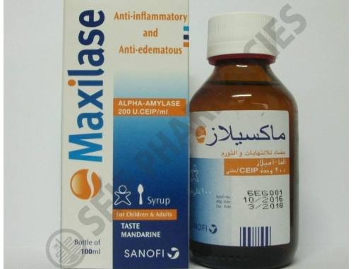 Maxilase for Hypersensitivity to alpha amylase or any of the excipients ...